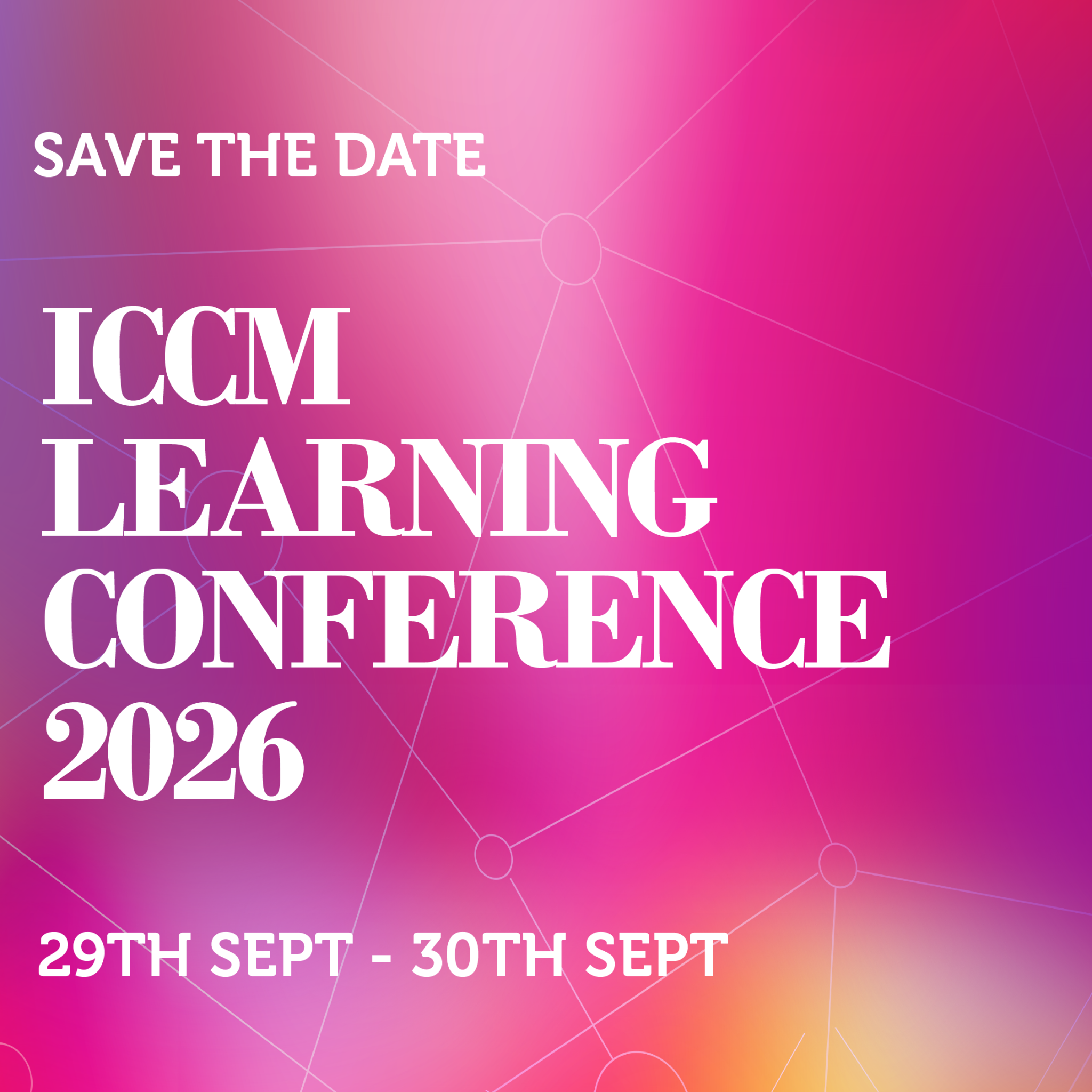 ICCM Conference 2025 and 2026